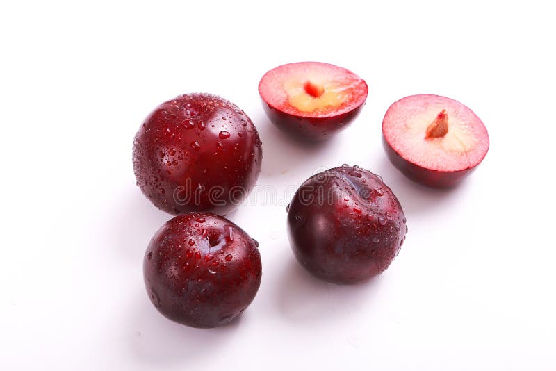 Fresh plum stock image. Image of emirates, dubai, diet - 110640083