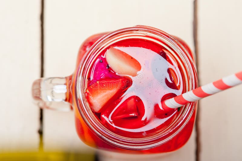 Fresh fruit punch drink stock image. Image of drink, fresh - 71195023