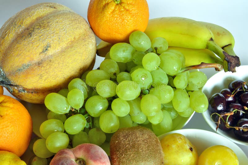Fresh Fruit of Various Kinds Stock Photo - Image of melon, indoor: 95844630