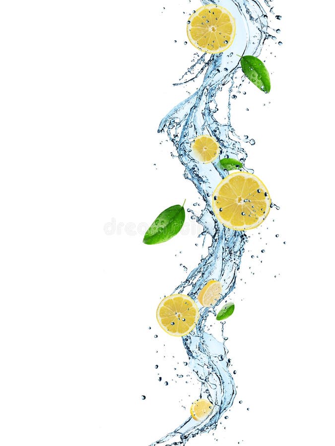 Fresh Fruit with Water Splash Stock Photo - Image of splash, health ...