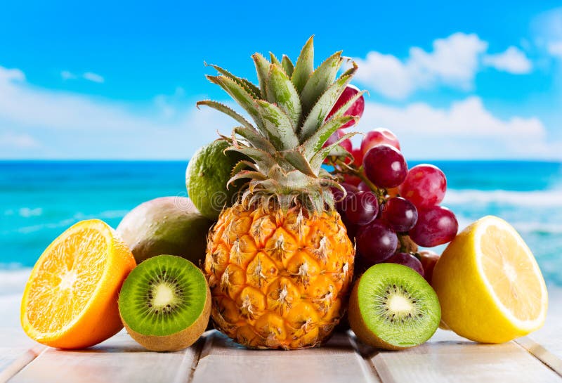 Fresh fruits stock photo. Image of orange, kiwi, life - 31828588