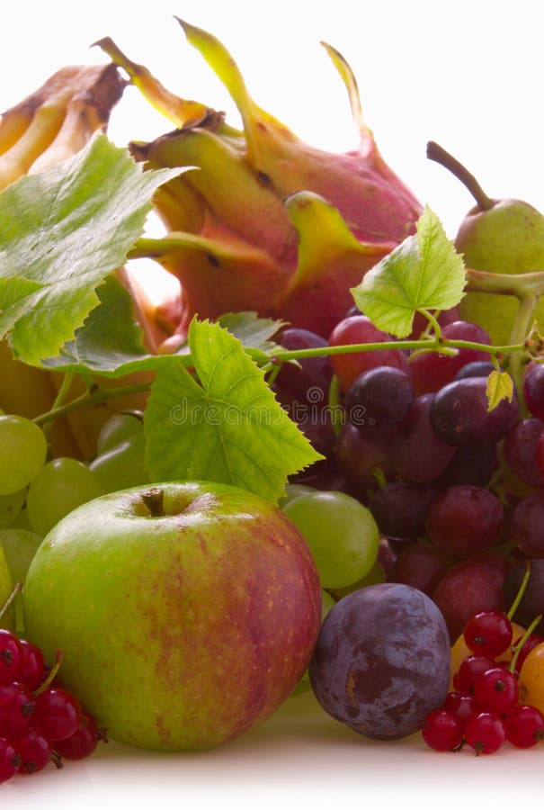 Fresh fruits mix . stock image. Image of berry, diet - 34607493