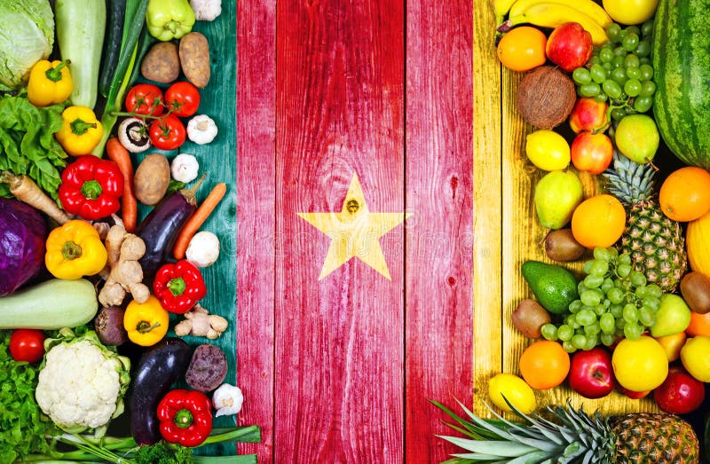 Fresh Fruits and Vegetables from Cameroon Stock Image - Image of money ...