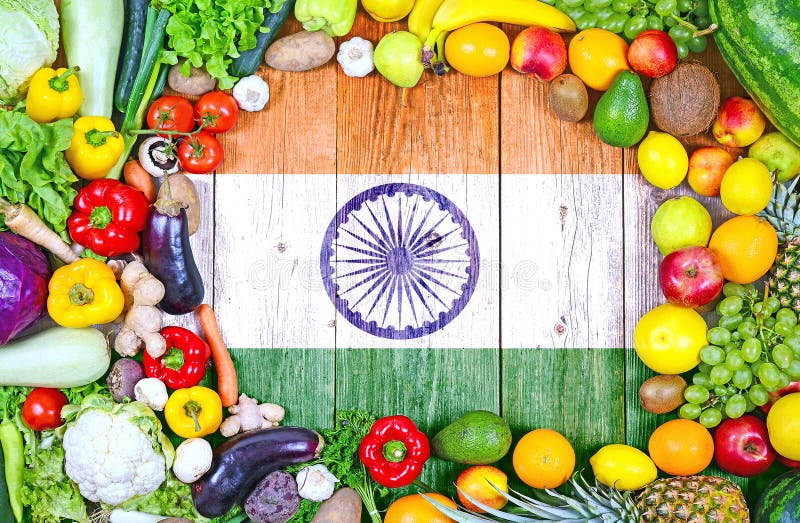 Fresh Fruits and Vegetables from India Stock Image - Image of india ...