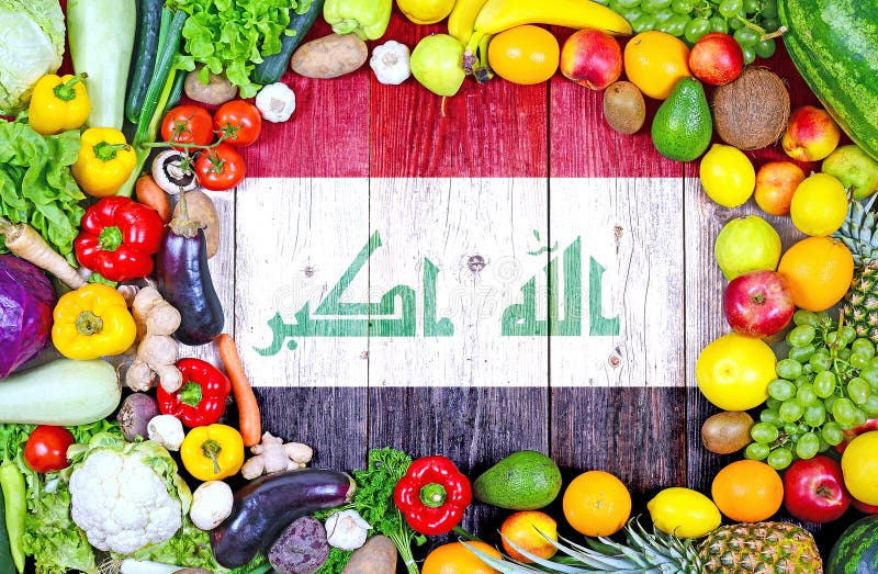 Fresh Fruits and Vegetables from Iraq Stock Photo - Image of nation ...