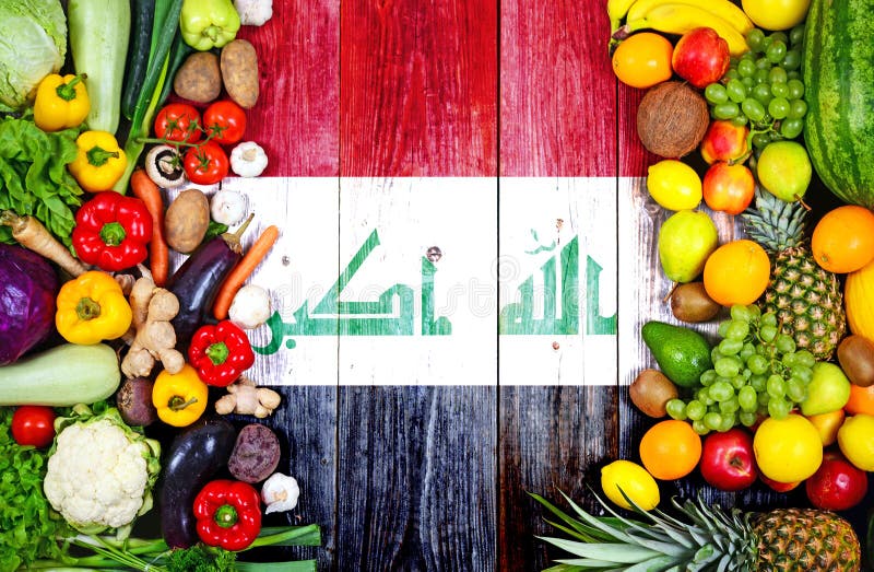 Fresh Fruits and Vegetables from Iraq Stock Photo - Image of import ...