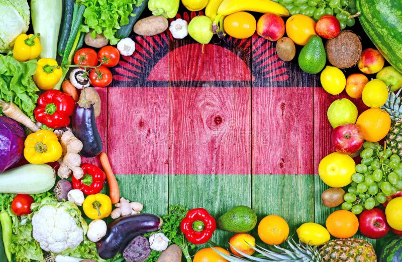 Fresh Fruits and Vegetables from Malawi Stock Photo - Image of food ...