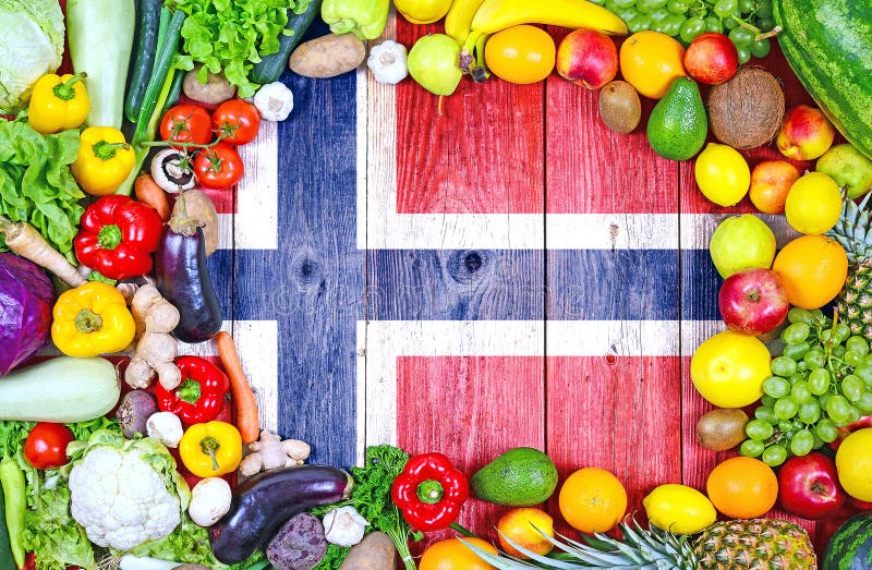 Fresh Fruits and Vegetables from Norway Stock Image - Image of cook ...