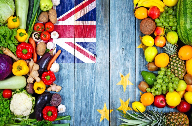 Fresh Fruits and Vegetables from Tuvalu Stock Photo - Image of national ...
