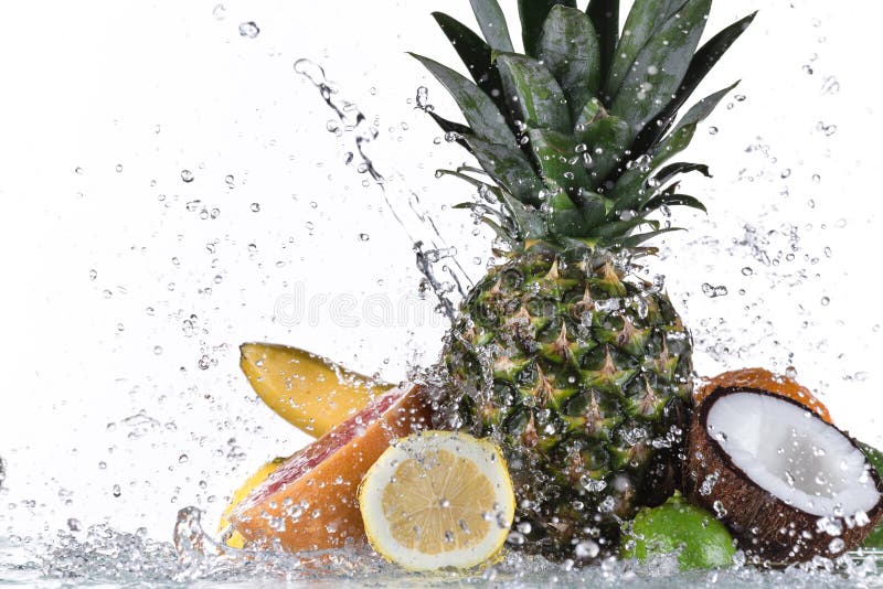 Fresh Fruits Water Splash Stock Photos - Download 3,176 Royalty Free Photos