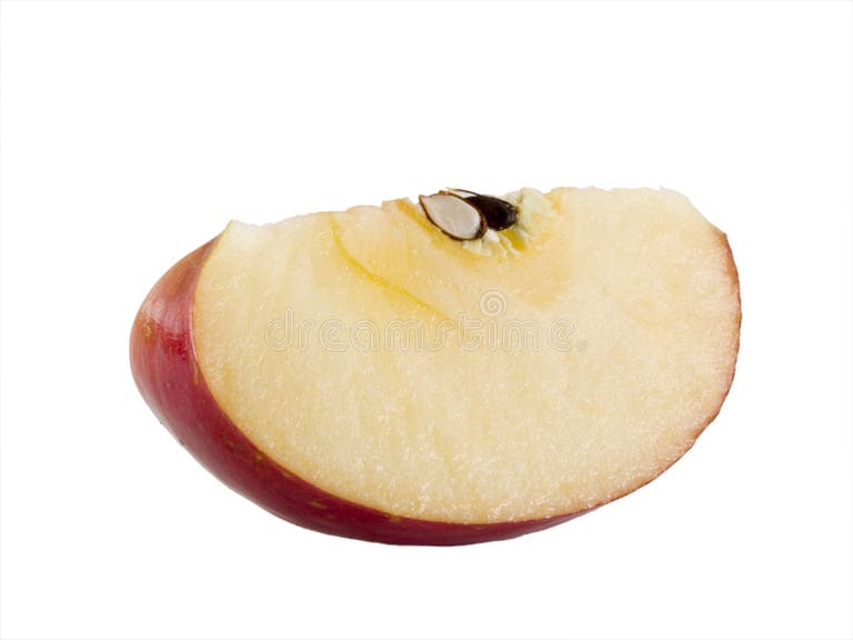 Fresh Fuji Apple wedge stock photo. Image of fruit, crisp - 1982602