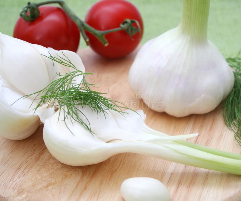 Fresh garlic stock photo. Image of garlic, fresh, vegetables - 11489786