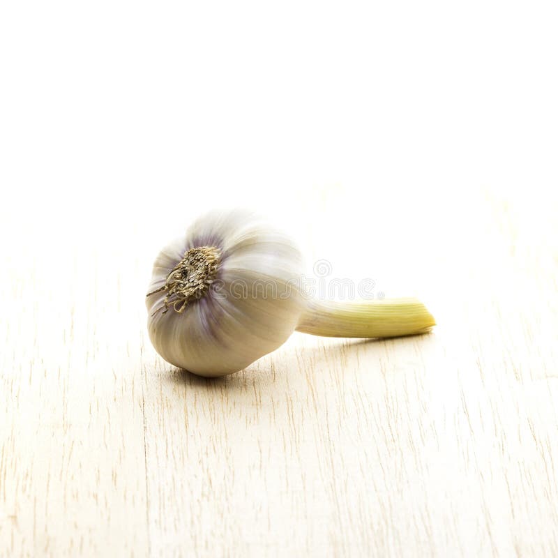 Fresh garlic stock image. Image of table, garlic, vegetables - 3520395