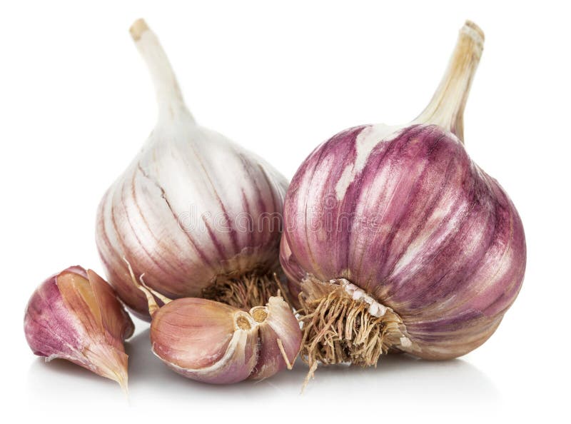 Fresh garlic in cut stock photo. Image of fragment, crop - 58929944