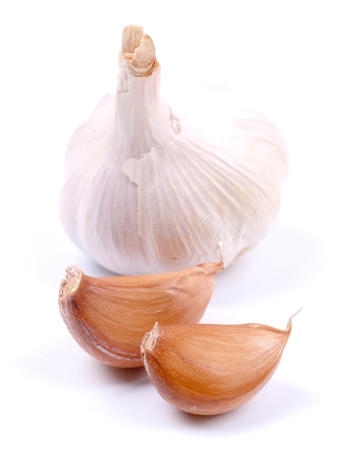 Fresh garlic stock image. Image of nutrition, cloves - 30259029