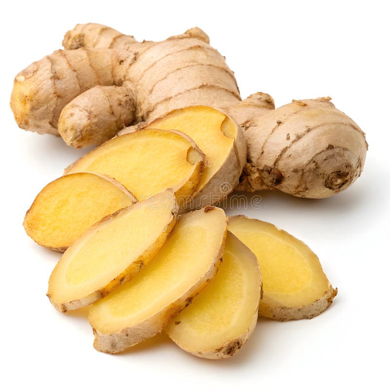 Natural and Fresh Ginger Gradients Stock Illustration - Illustration of ...