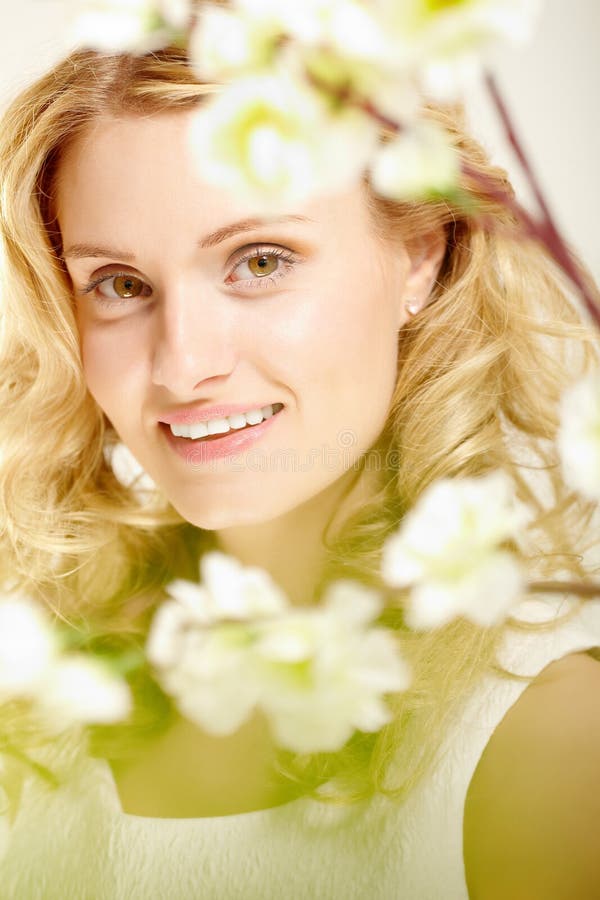 Fresh girl stock image. Image of natural, beauty, looking - 26817069