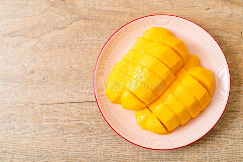 Fresh and golden mango stock image. Image of organic - 231336907