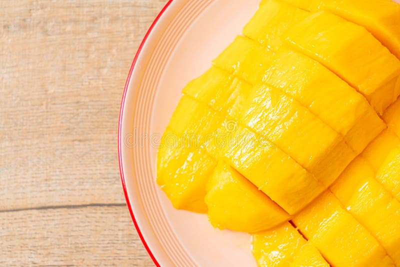 Fresh and golden mango stock photo. Image of nutrition - 184168644
