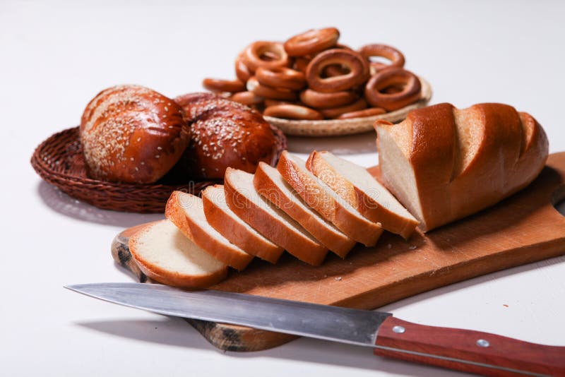Bread stock photo. Image of product, wheaten, slices, food - 6594780