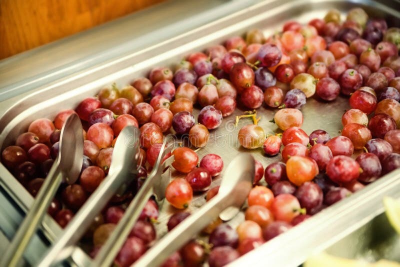 Fresh grape stock image. Image of food, serving, grapes - 64230933