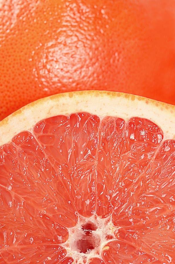 Fruit Pink Grapefruit in the Cut. a Vitamin Product Stock Photo - Image ...