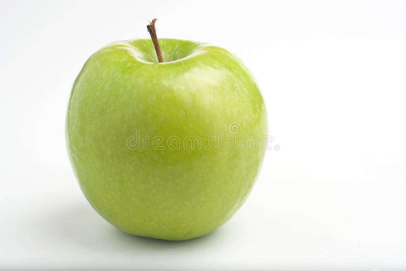 Fresh green apple stock image. Image of isolated, apple - 6805717