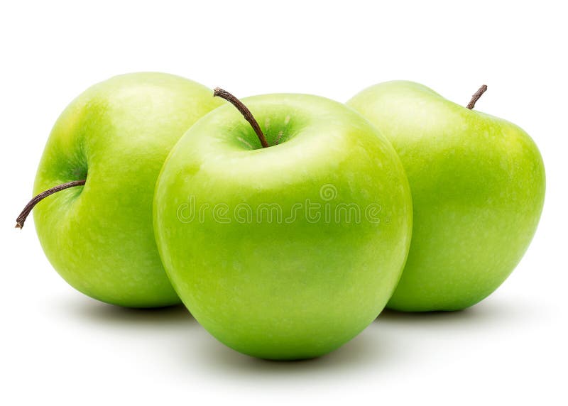 Fresh Green Apple stock photo. Image of path, clip, food - 68952480