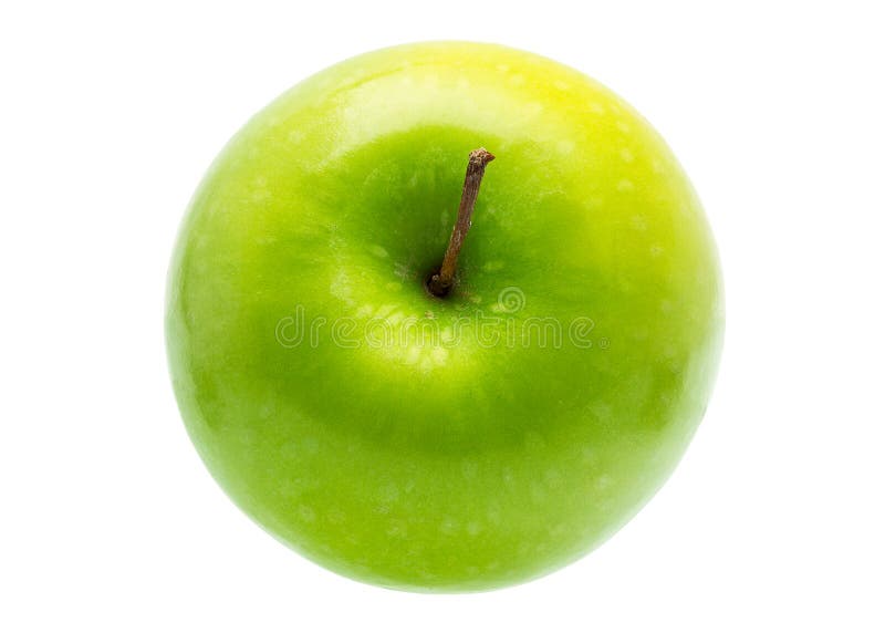 Fresh Green Apple stock photo. Image of fruit, clip, shining - 69641428