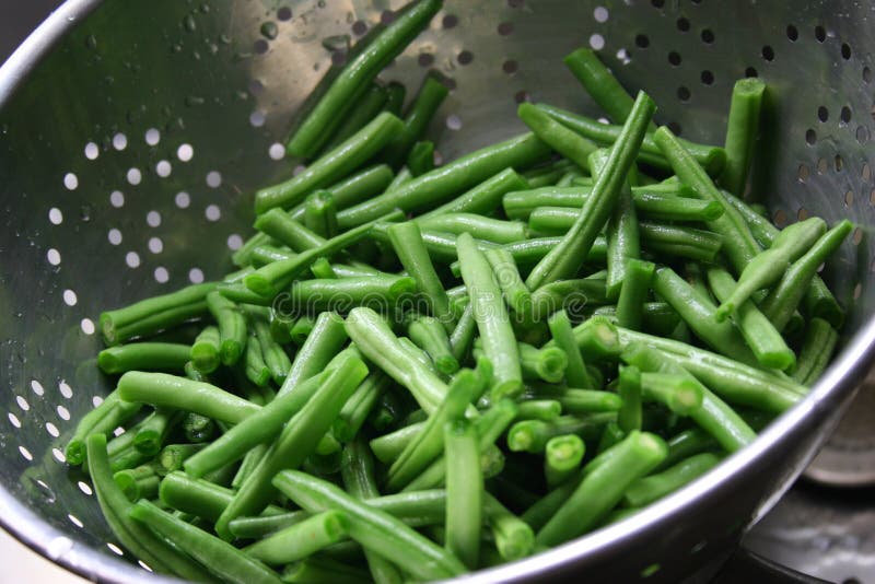 Fresh green beans stock photo. Image of produce, agriculture - 699932