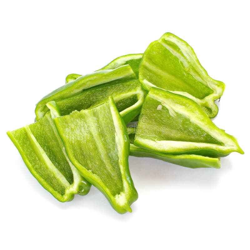 Fresh green bell pepper stock image. Image of eating - 36650351