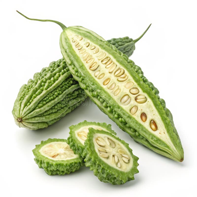 Fresh Bitter Melon Vegetable Stock Illustrations – 800 Fresh Bitter ...