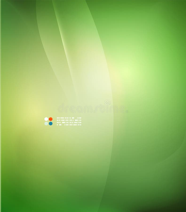 Fresh Green Blur Wave and Colors Stock Vector - Illustration of green ...