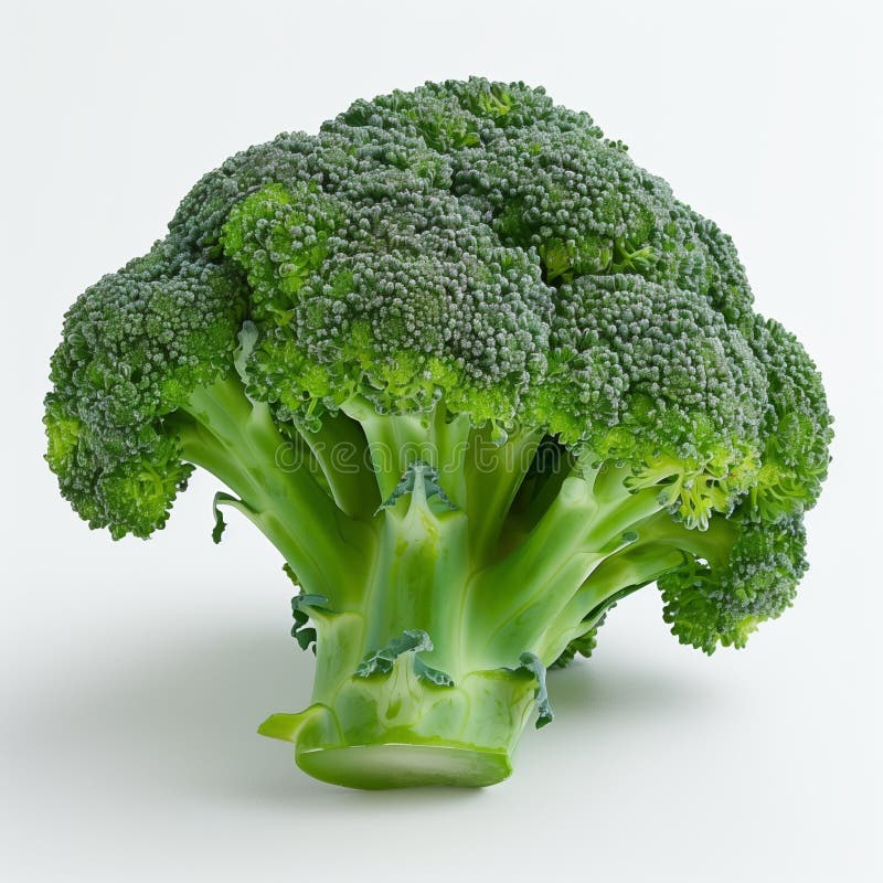 Vibrant Green Broccoli Floret Crisp Fresh Agriculture Stock Photos ...