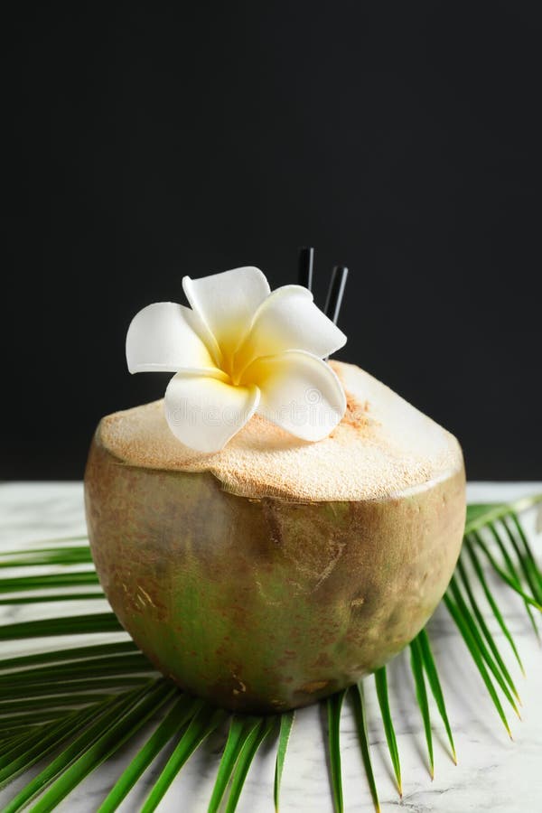 Coconut dry on the table stock image. Image of milk - 122301965