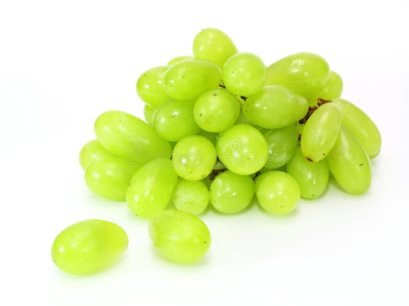 Fresh green grapes stock image. Image of close, plant - 23514365