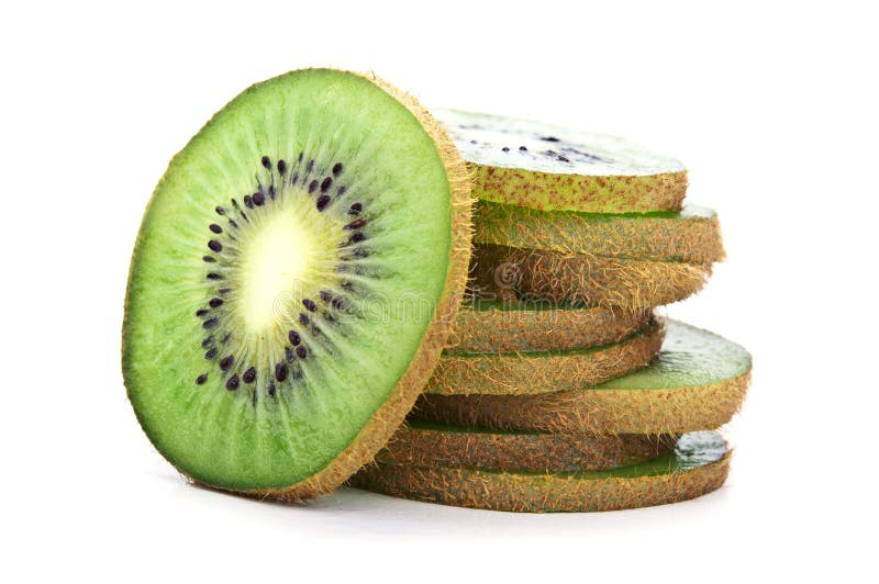Fresh green kiwi stock image. Image of seeds, food, ripe - 23440273