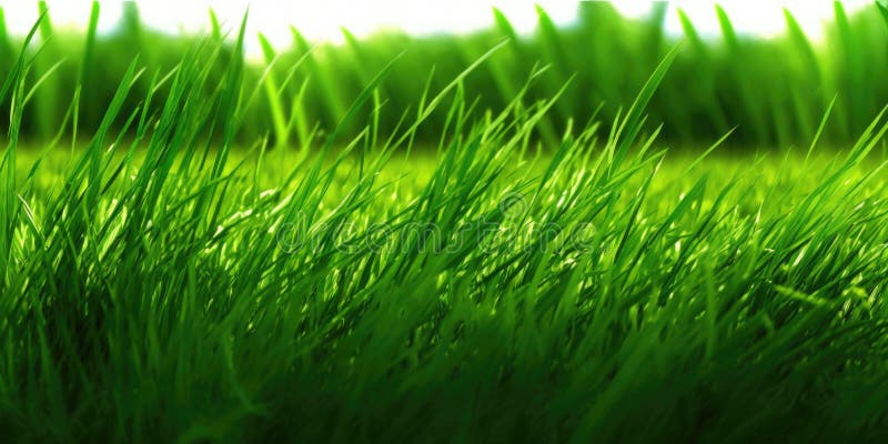 Fresh Green Lawn for Landscaping and Gardening. Stock Image - Image of ...