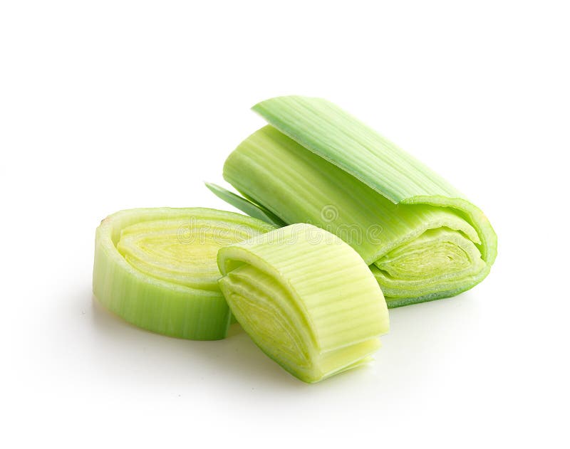 Fresh green leek stock image. Image of plant, pieces - 173289753