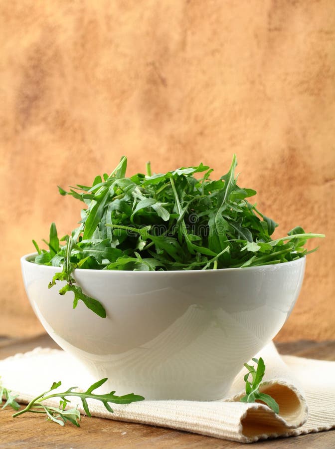 Fresh Green, Natural Arugula Stock Photo - Image of pure, salad: 27688232