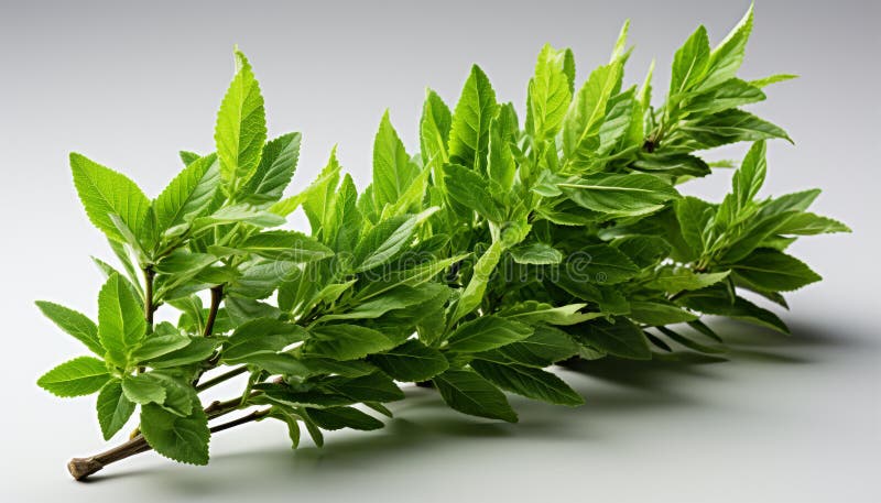 Fresh Green Peppermint Leaf, a Culinary Herb for Healthy Eating ...