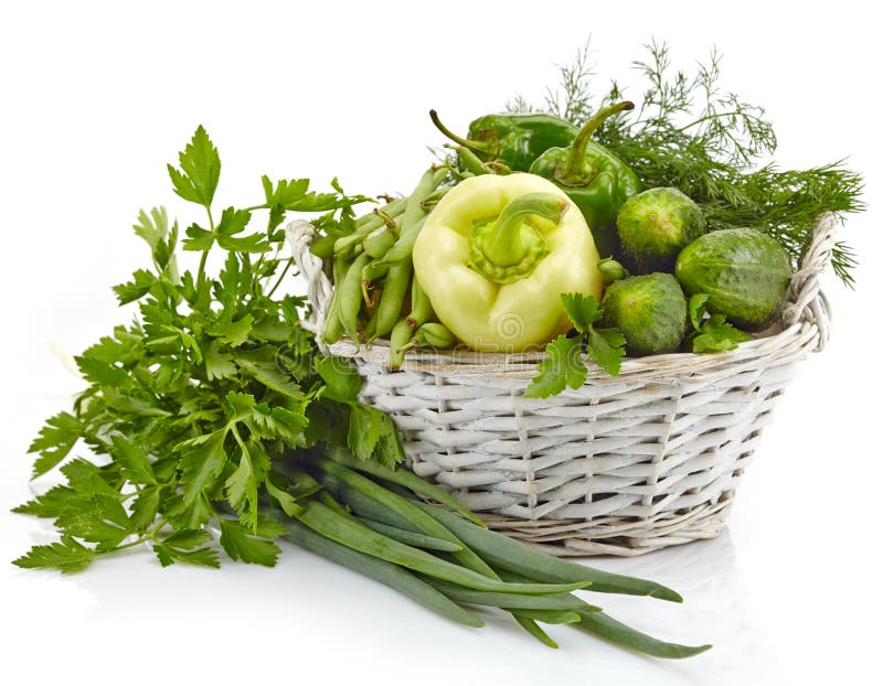 Fresh green vegetables stock image. Image of diet, agriculture - 41098283