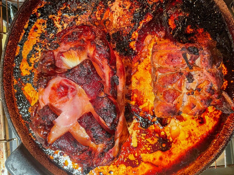 Fresh Grilled Knuckle from the Oven Stock Image - Image of grilled ...