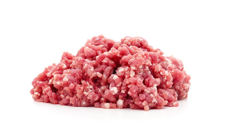 Fresh ground meat stock photo. Image of nutrition, butcher - 262857098
