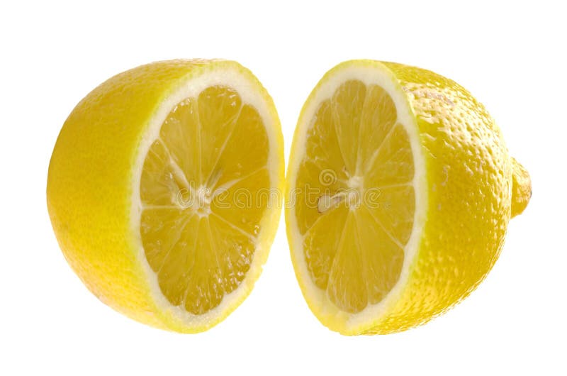Fresh half lemon stock image. Image of object, healthy - 40649969