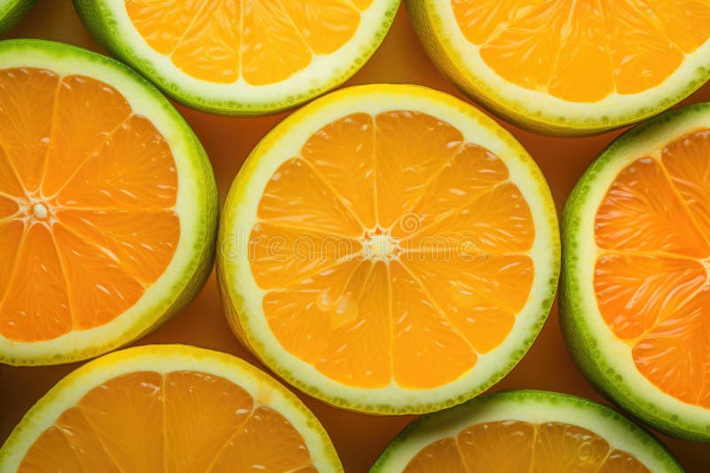 Fresh Halved Oranges, Perfect for Food and Nutrition Concepts Stock ...