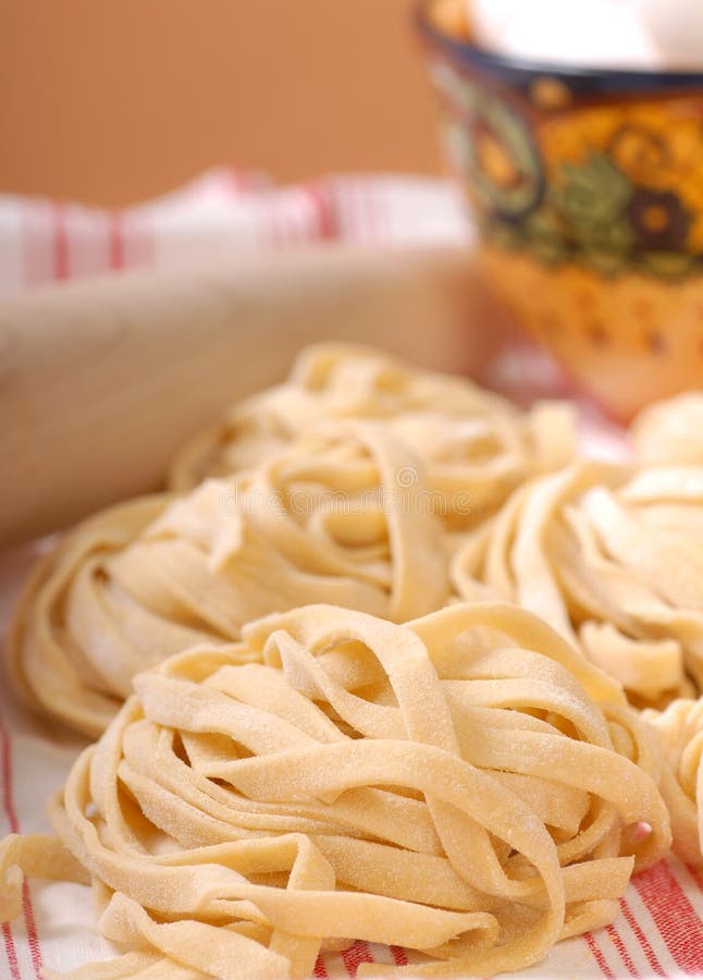 Fresh handmade pasta stock image. Image of bake, handmade - 22638717
