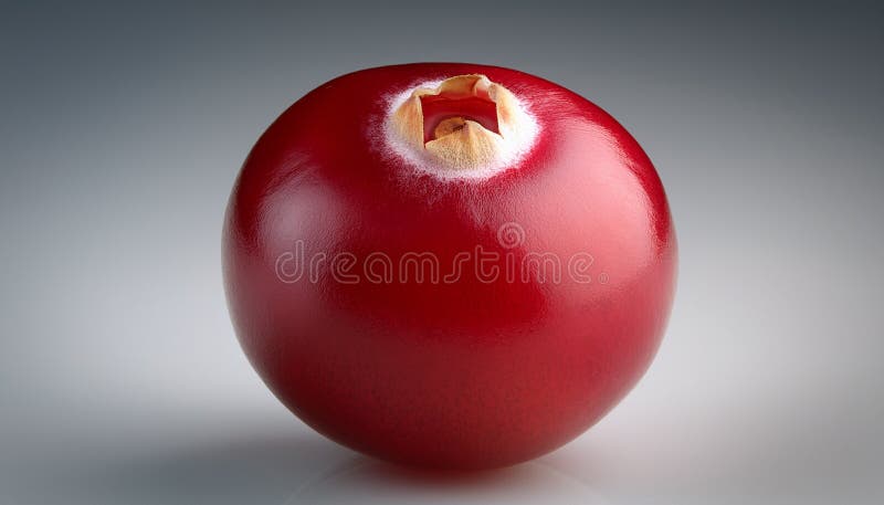 Fresh Healthy Cranberry Isolated Stock Illustration - Illustration of ...