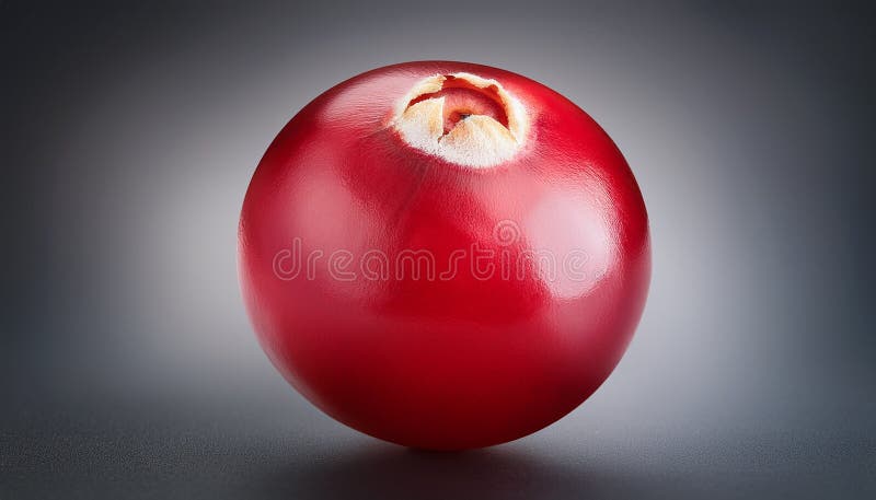 Fresh Healthy Cranberry Isolated Stock Illustration - Illustration of ...
