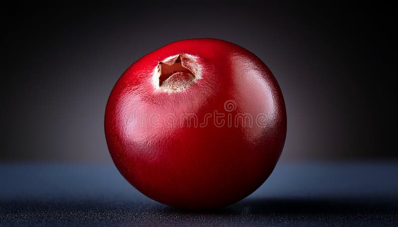 Fresh Healthy Cranberry Isolated Stock Illustration - Illustration of ...